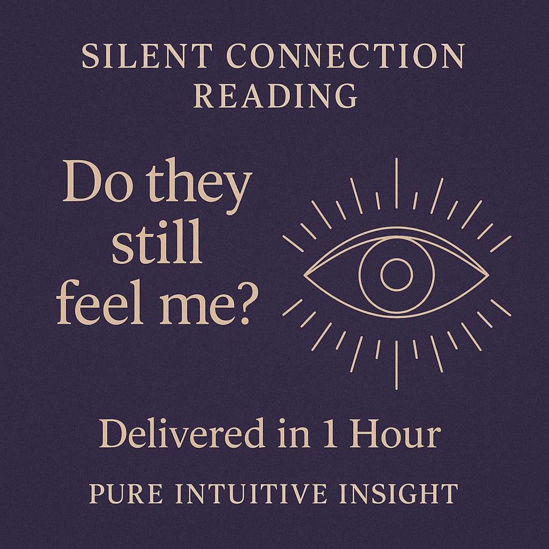 Silent Connection Reading | No Contact Energy Insight | Intuitive Psychic Reading | 1 Hour ...