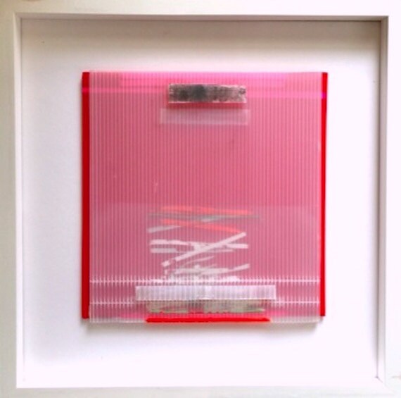 Red Pink Graph 2 - Etsy