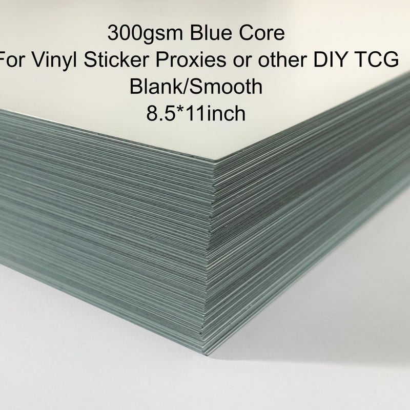 White 300gsm Cardstock - Etsy