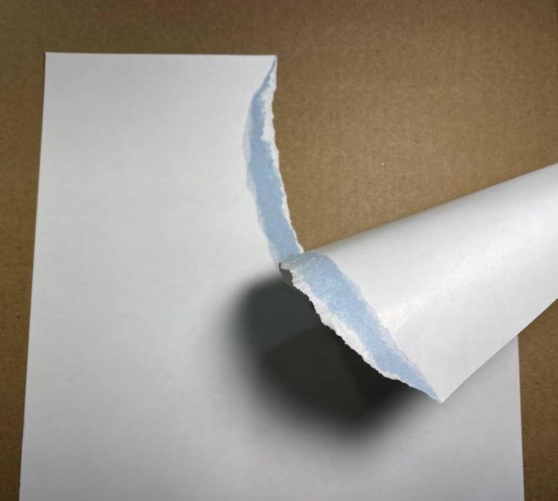 300gsm BLUE Core Cardstock - DIY TCG Proxy Card Stock - 8.5x11in Sheets ...