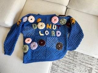 Donut Lord Sweater Pattern - Etsy
