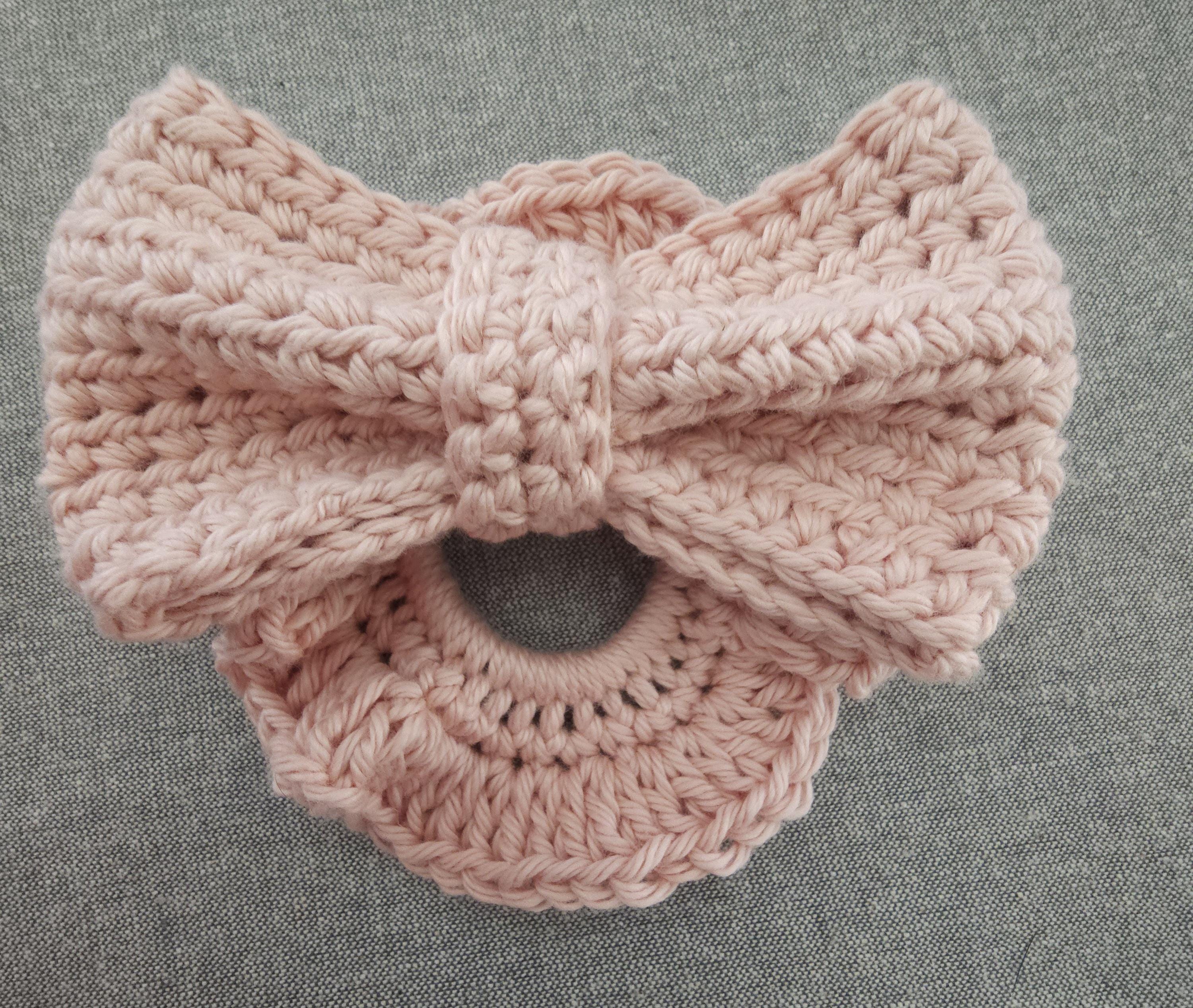 Crochet Bow Scrunchie Pattern PDF | Digital Download | Luxe Hair ...