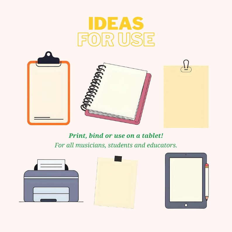 Blank Treble Clef Sheet Music Printable – 10 Staves | A4 & US Letter ...