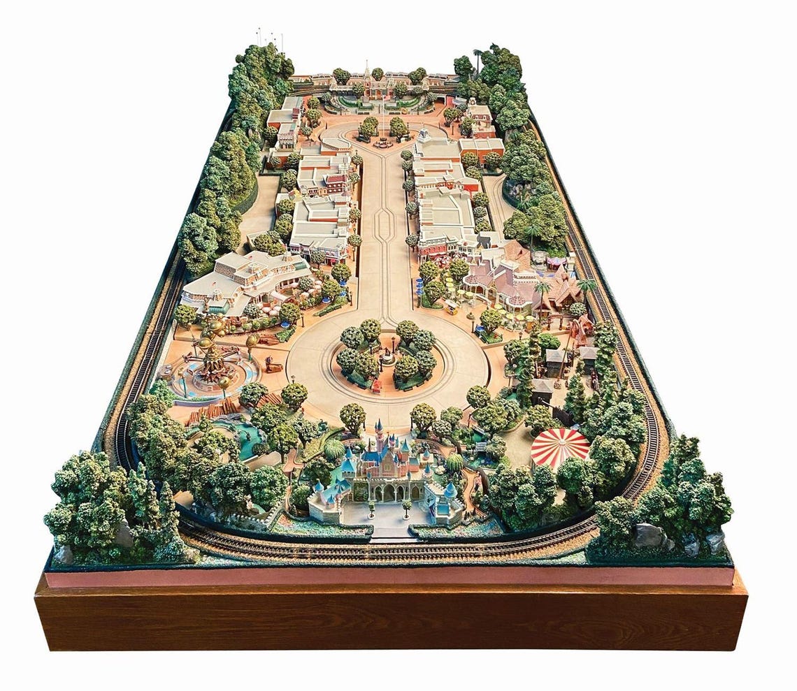 Disneyland Olszewski Main Street Model - COMPLETE SET! - Etsy