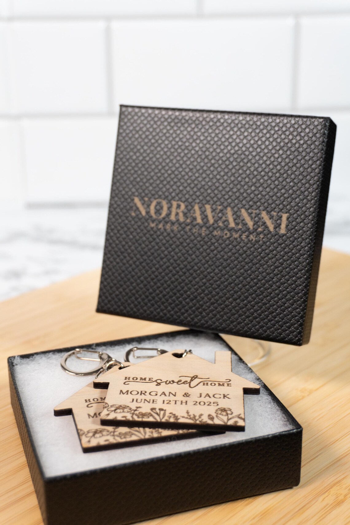 Home Sweet Home Keychain | Personalized Realtor Gift | New Homeowner ...