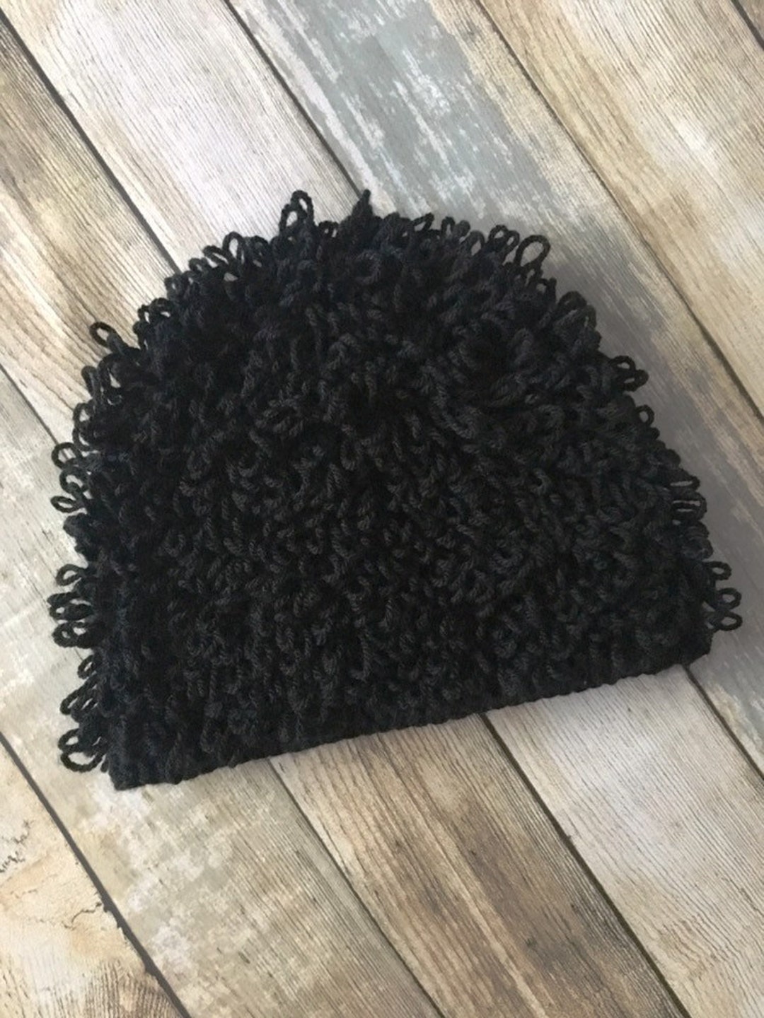 Loopy Baby Wig Black Curly Afro Hat Cabbage Patch Kids Hair - Etsy