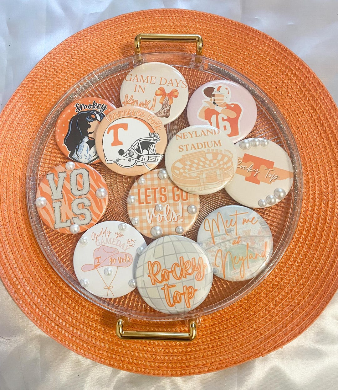 Tennessee Vols Gameday Button Pins - Etsy