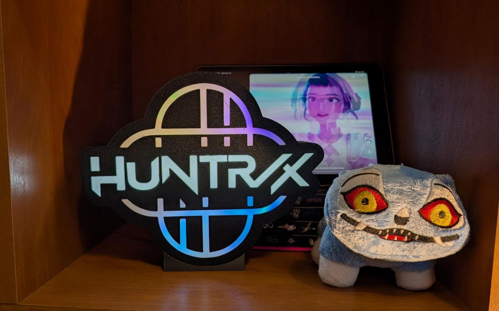 HUNTRIX Lightbox | K-pop Demon Hunters LED Sign | RGB Color Changing ...