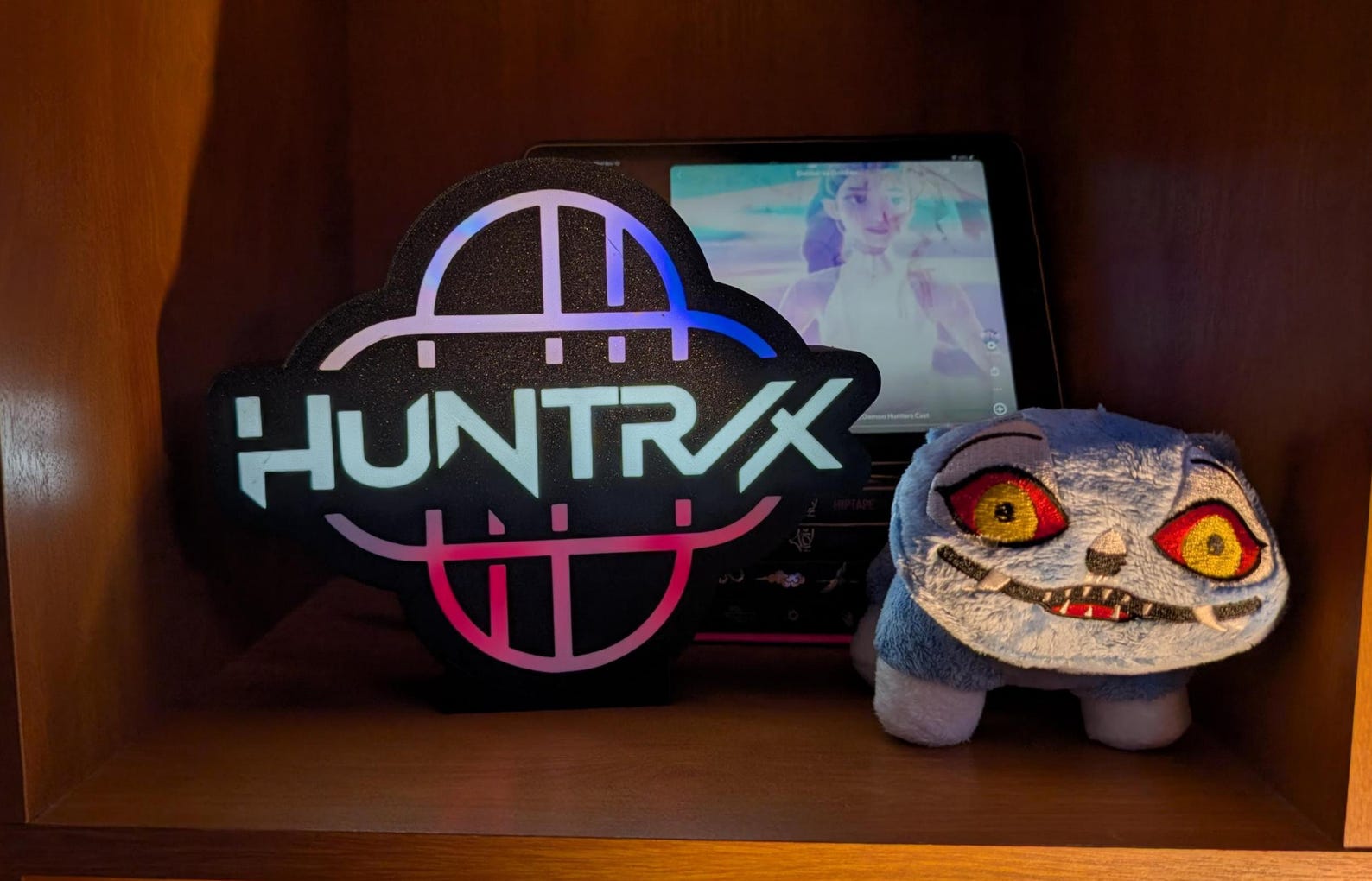 HUNTRIX Lightbox | K-pop Demon Hunters LED Sign | RGB Color Changing ...