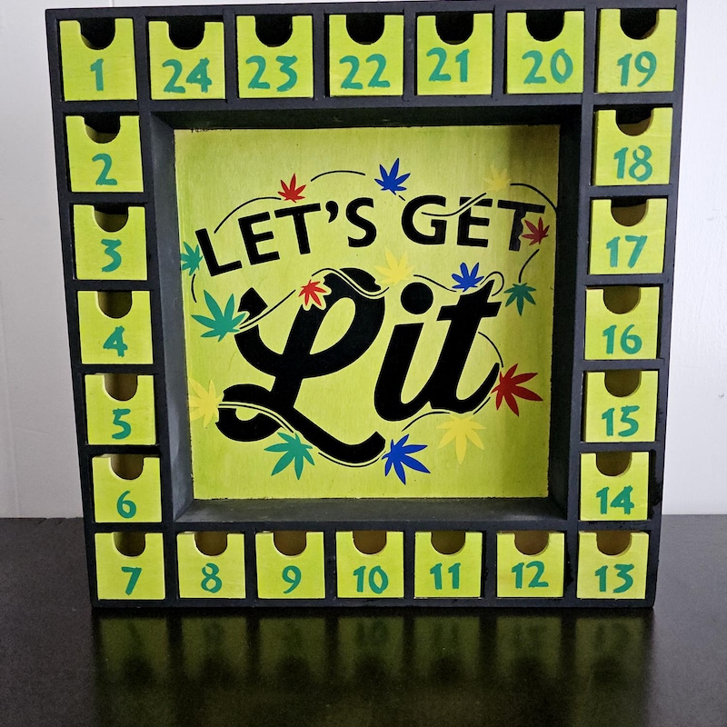 Cannabis Advent Calender - Etsy