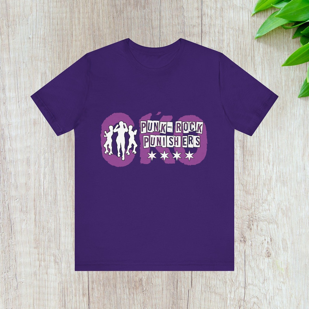 Punk-rock Punisher Tee, Chicago Knockouts Roller Derby, Chicago Sports ...