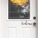 Welcome Door Decal Vinyl Letter Front Door Patio Door Front - Etsy