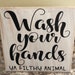 Bathroom Signs Farmhouse Bathroom Wash Hands Decorating - Etsy