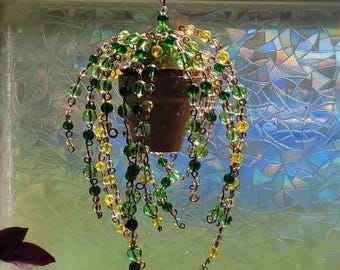 Handmade Beaded String of Pearls Plant — Forever Succulent for Plant Lovers - Etsy