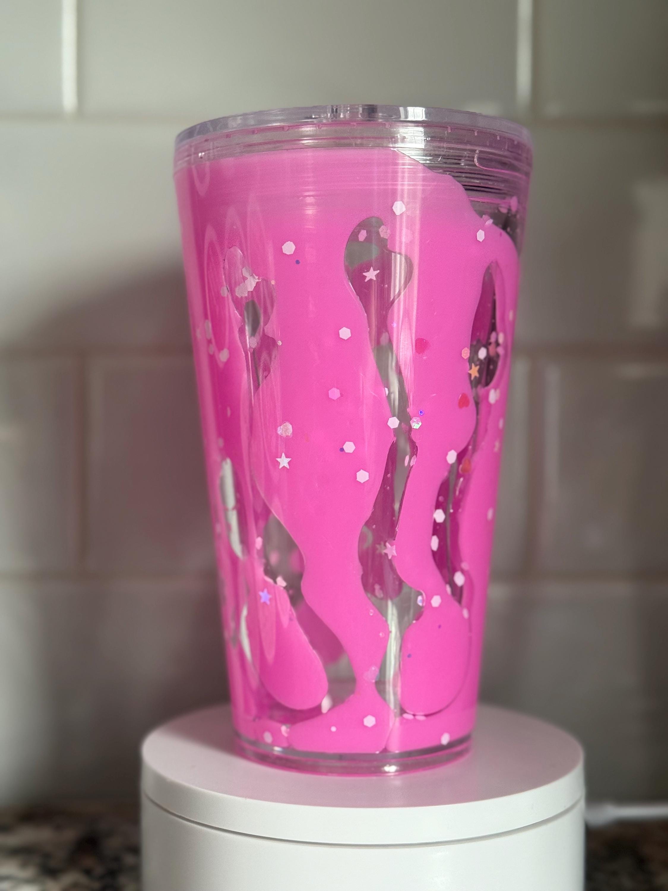 Lava Drip Snowglobe Tumbler - Etsy