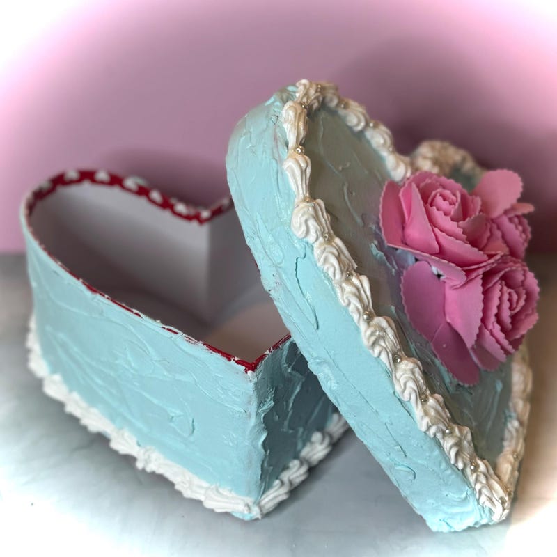 Cake Box Faux - Etsy