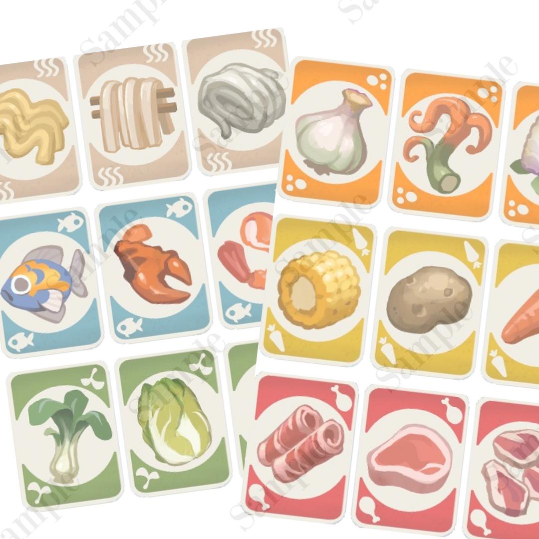Palia Hotpot Card Game to Print - Etsy