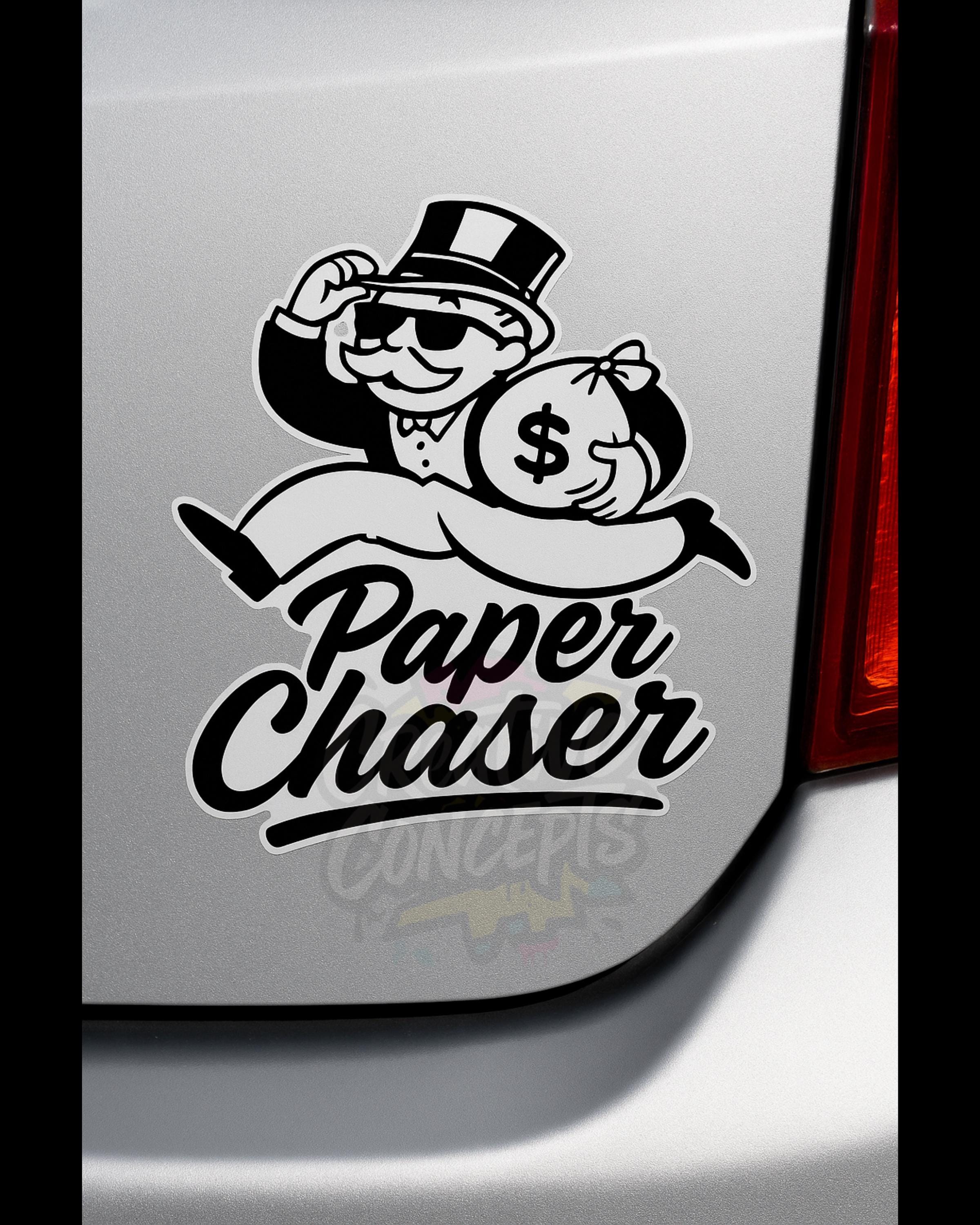 Paper Chaser PNG – Bold Hustle Money Bag Graphic for Stickers, Shirts ...