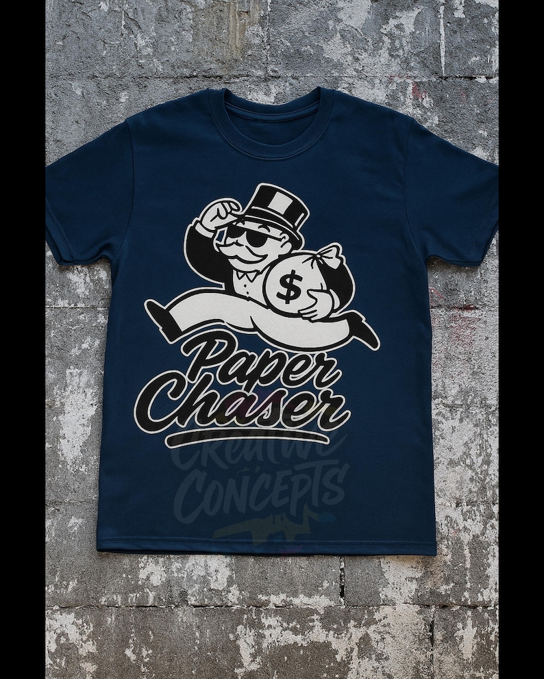 Paper Chaser PNG – Bold Hustle Money Bag Graphic for Stickers, Shirts ...