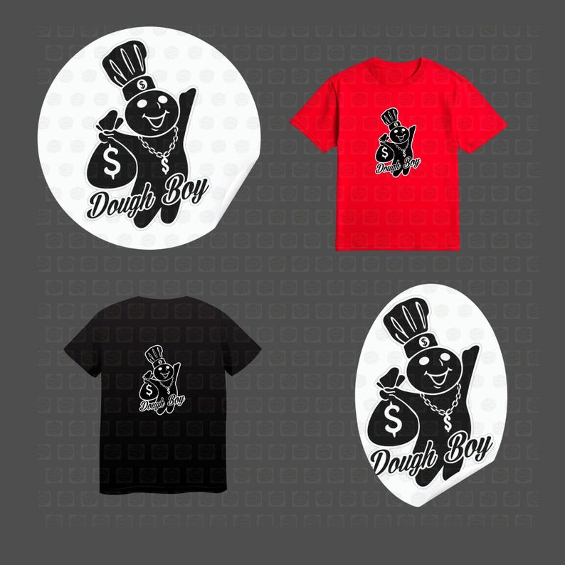 Dough Boy Money Bag PNG: Urban Streetwear Graphic (digital Download) - Etsy