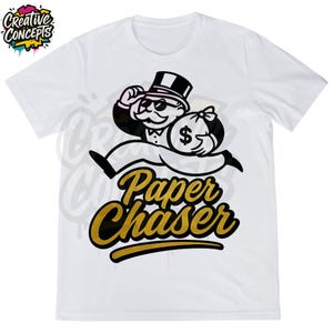 Paper Chaser PNG – Bold Hustle Money Bag Graphic for Stickers, Shirts ...