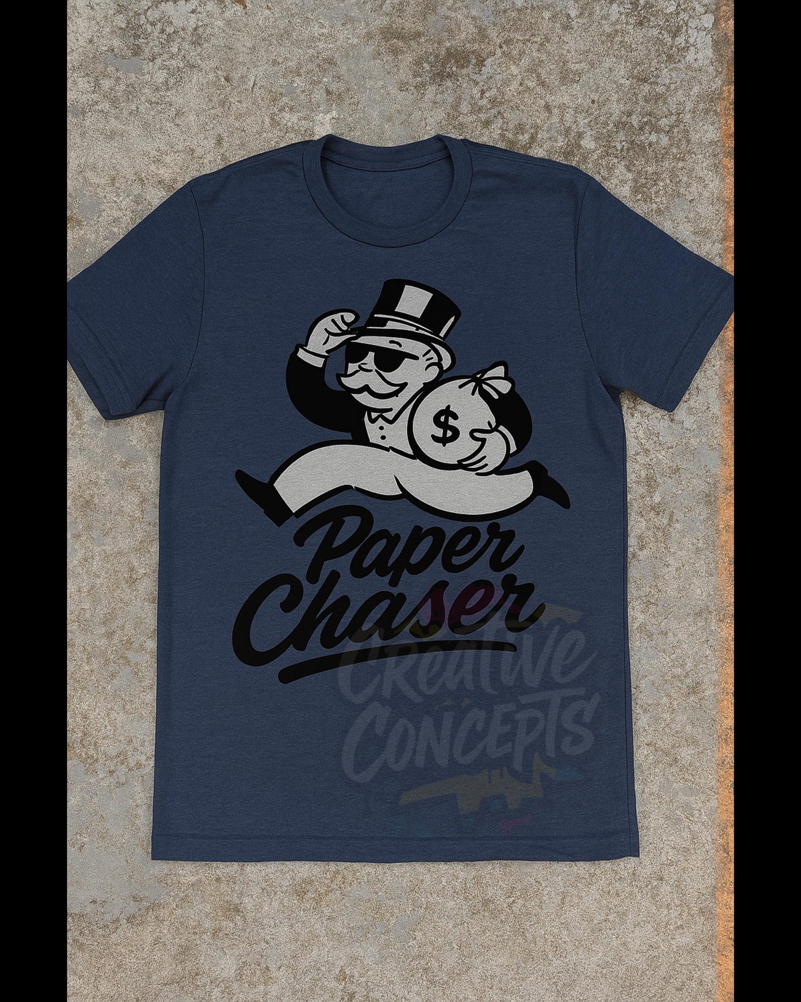 Paper Chaser PNG – Bold Hustle Money Bag Graphic for Stickers, Shirts ...