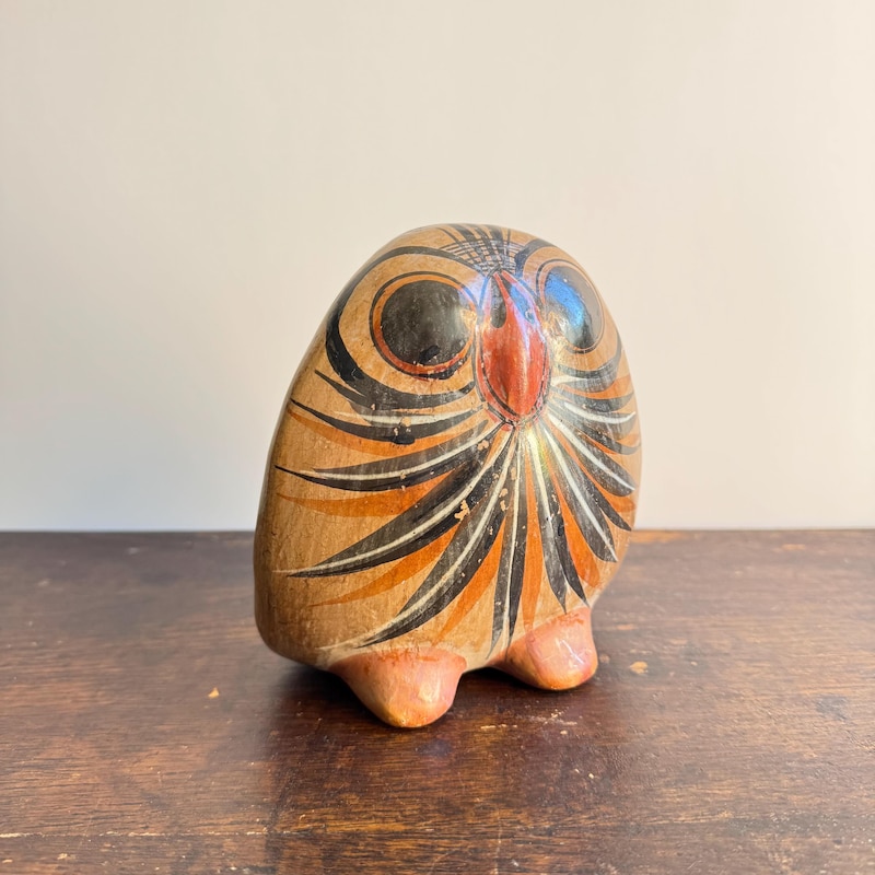 Mexican Folk Art Tonala Owl - Etsy