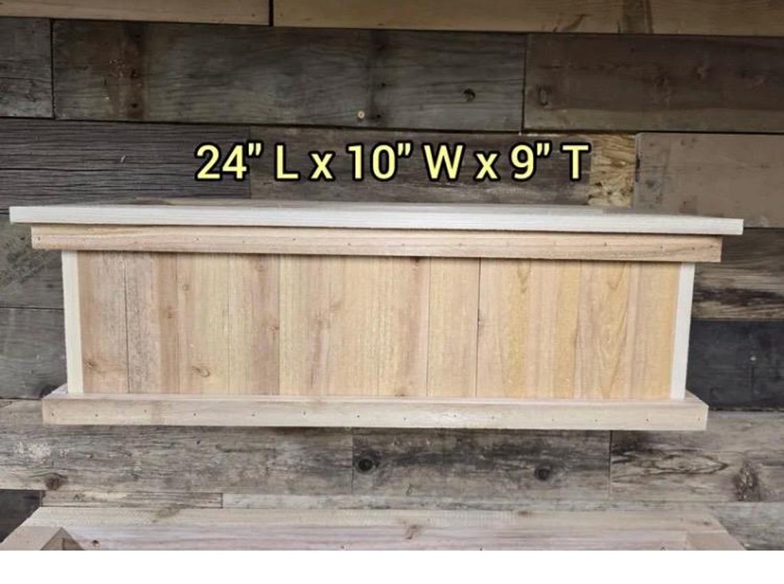 Cedar Window Planter Boxes - Etsy