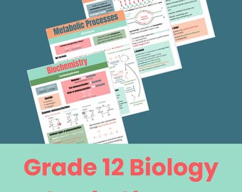 SBI4U Biology Study Guide | Ontario Grade 12 Biology Notes | Full ...
