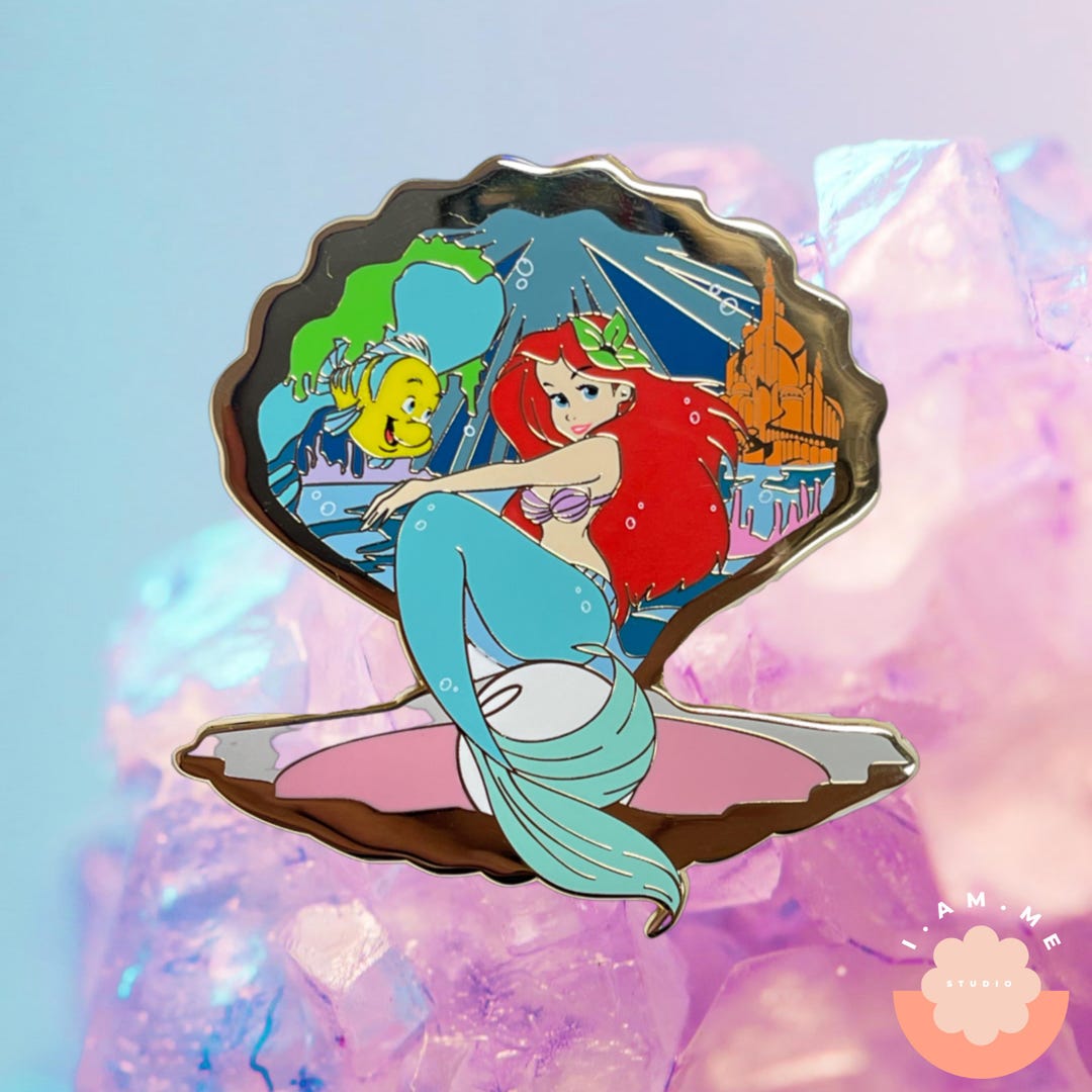 Under the Sea Pin | Little Mermaid Pin | Ariel Pin - Etsy