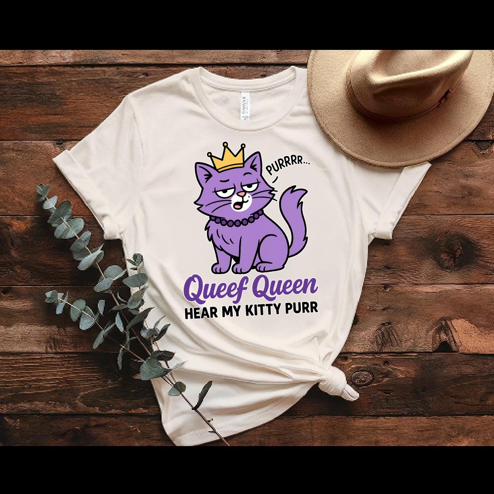 Funny Queef Queen Cat Png, Raunchy Adult Humor (digital Download) - Etsy