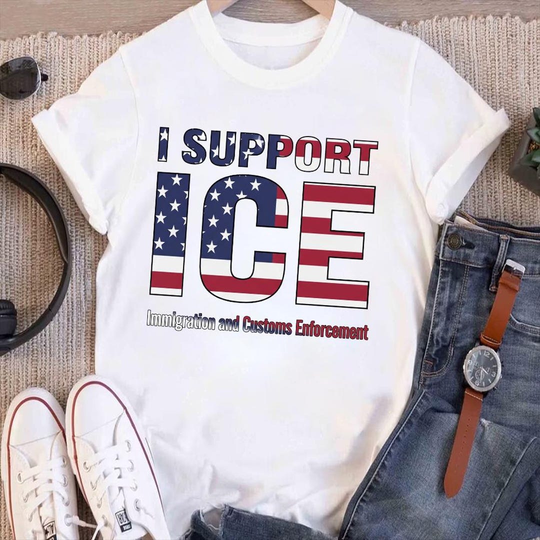 Funny I Support ICE Satire Design (digital Download) - Etsy