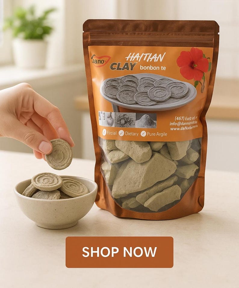 Bonbon Tè/ Haitian Clay Pou Piyay. Chwazi Ki Gou Ou Vle San Sel Ou Ak ...