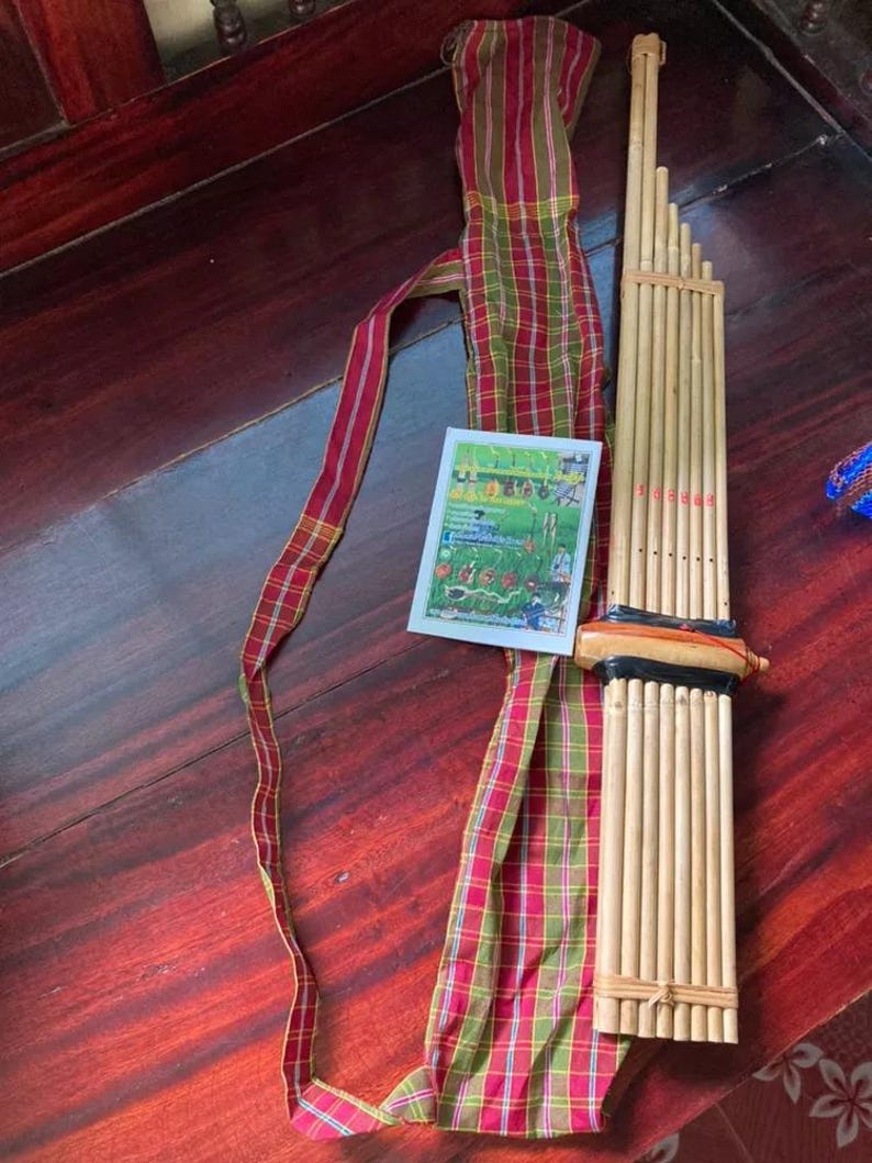 Thai Khaen Flute Bamboo Isan Laos Mouth Organ Musical Traditional ...
