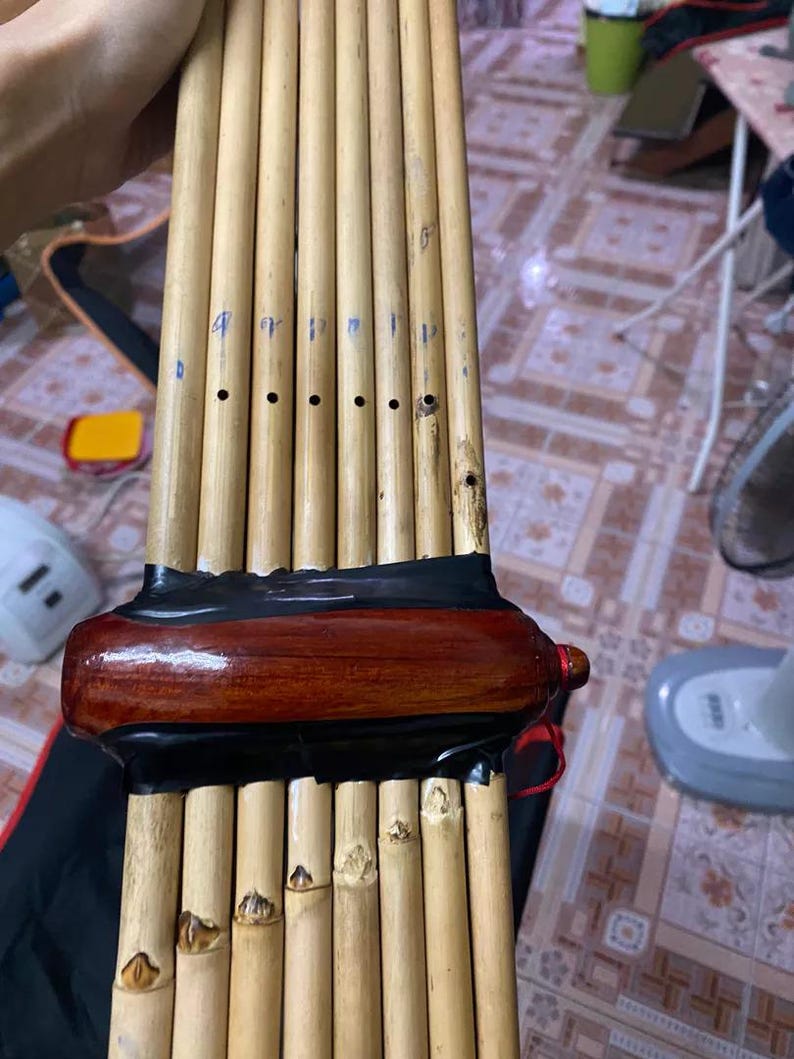 Thai Khaen Flute Bamboo Isan Laos Mouth Organ Musical Traditional ...