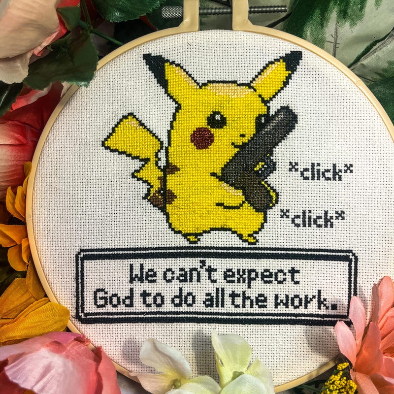 Meme Cross Stitch - Etsy