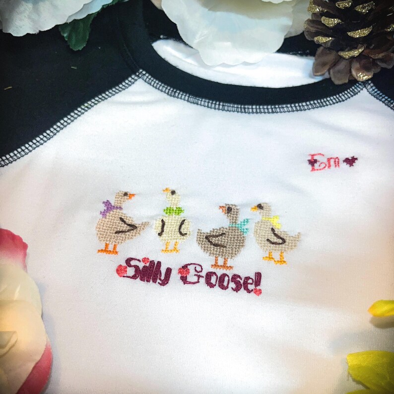 Silly Goose Cross Stitch Pattern (PDF) - Etsy