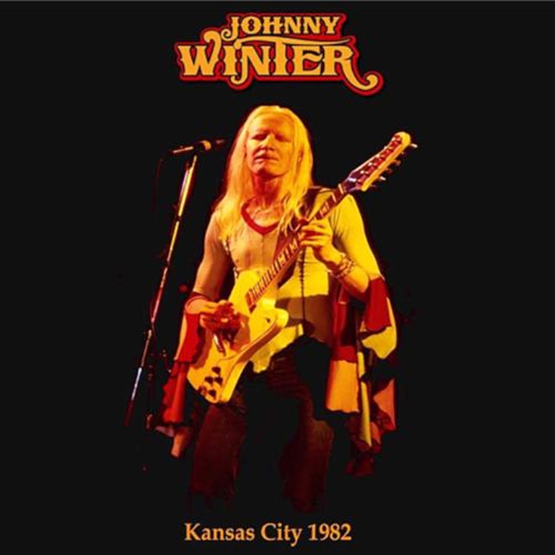Johnny Winter: Live CD Uptown Theater, Kansas City, Missouri, December ...