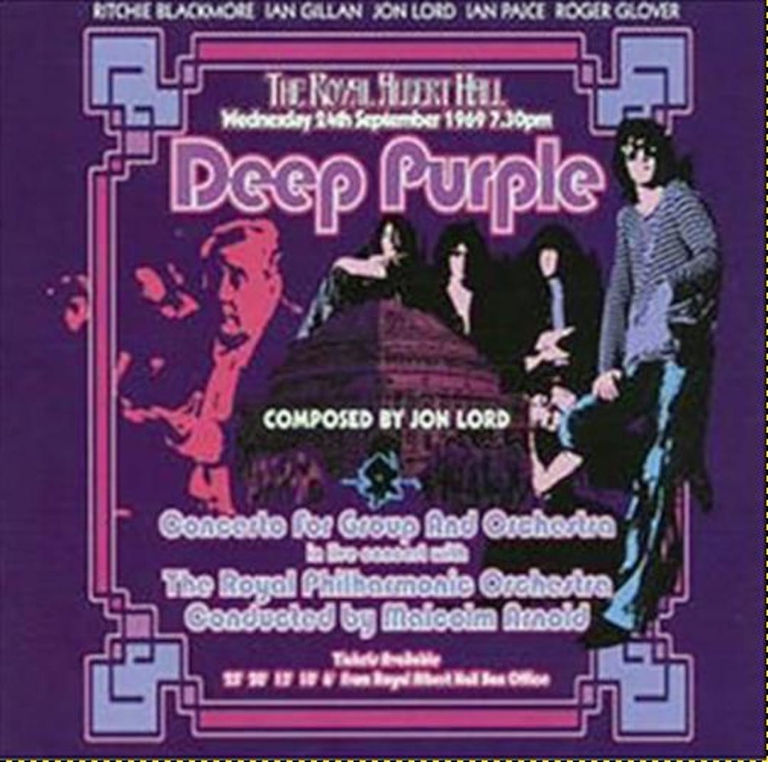 Deep Purple: Live 2 CD Royal Albert Hall, London, September 24, 1969 ...