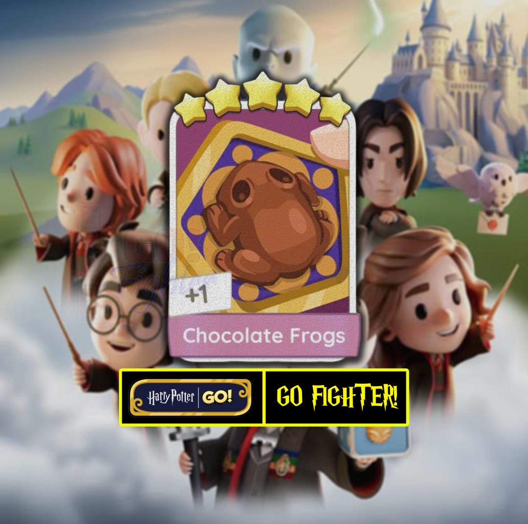 Monopoly Go 5-star Sticker: CHOCOLATE FROGS - HARRY_POTTER Album - Etsy