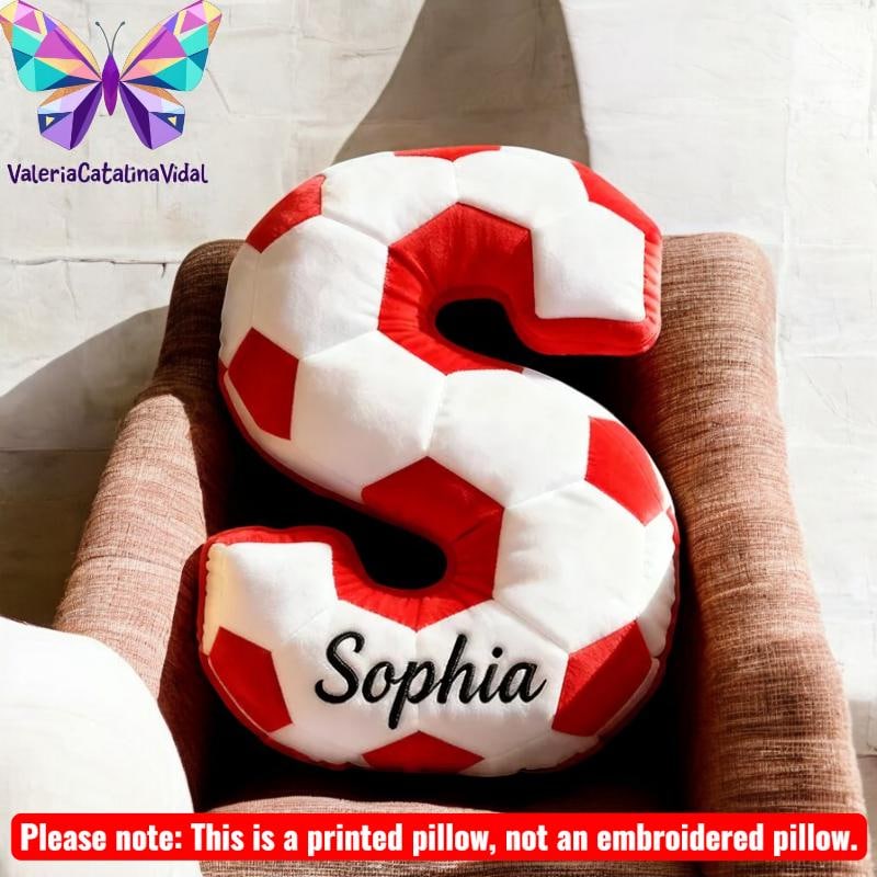 Custom Letter Pillow Girl - Etsy