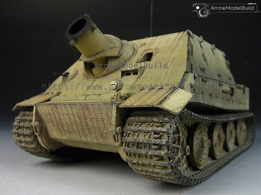 Aeromodelbuild Sturmtiger Tank With Zimmerit Built & Painted 1/35 Model ...