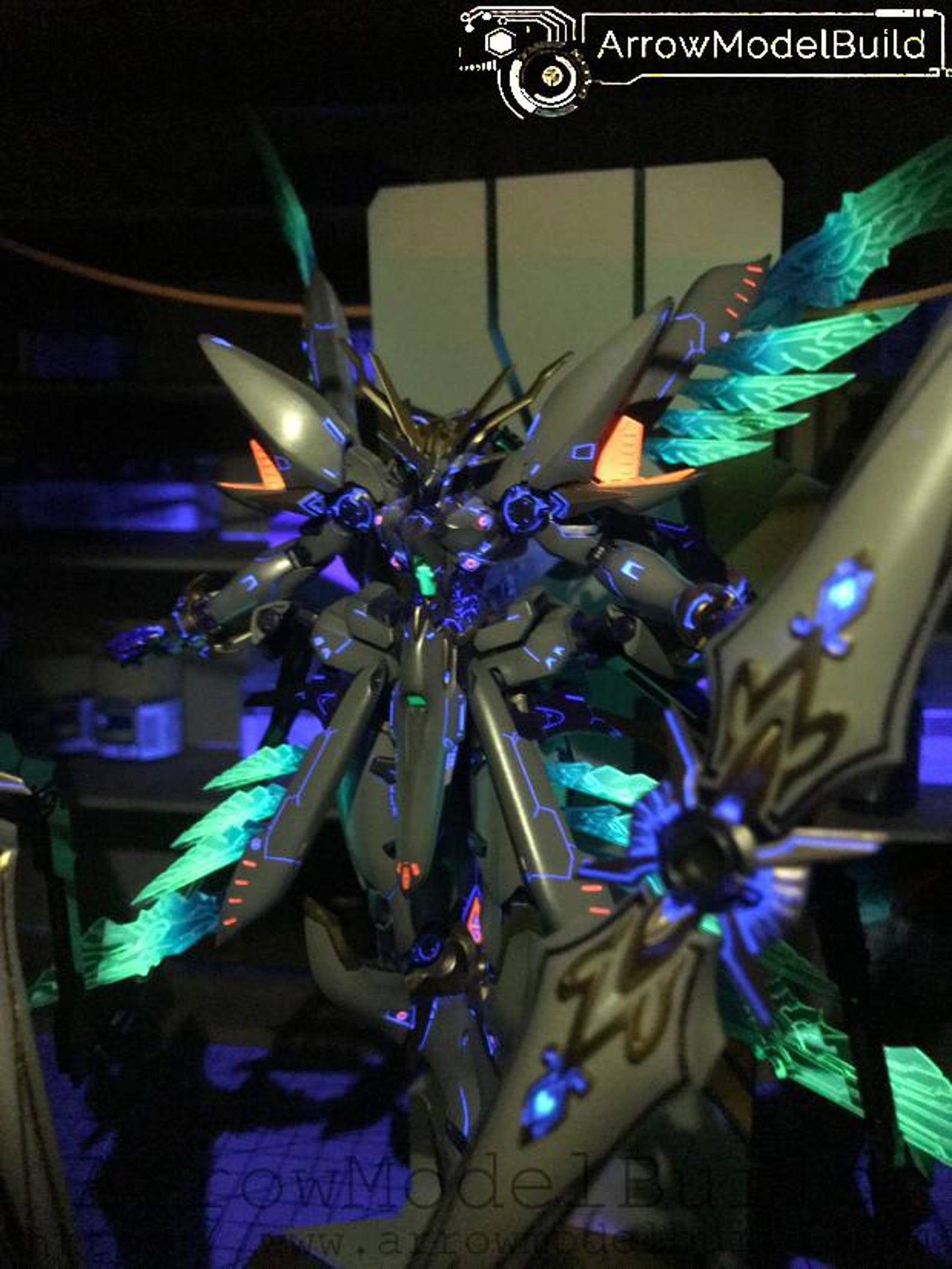 Aeromodelbuild Xenoblade Chronicles 2 Siren Built & Painted MG 1/100 ...