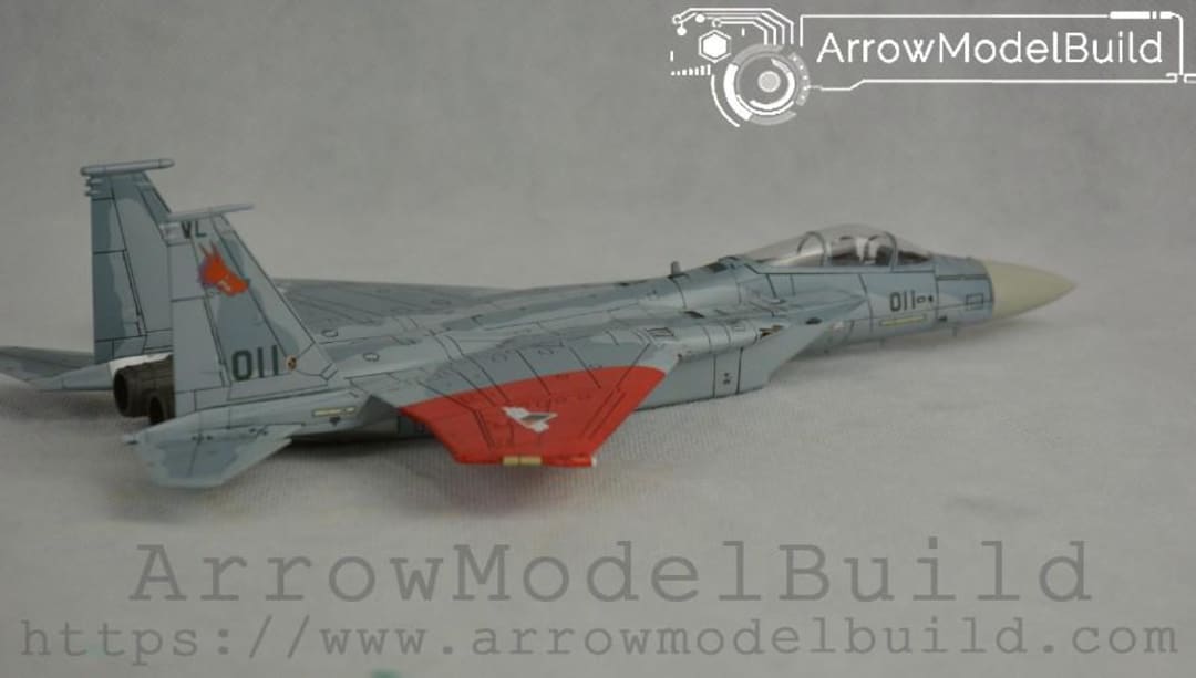 Aeromodelbuild F-15c Pixy Acepedia Ace Air Combat Built and Painted 1/ ...