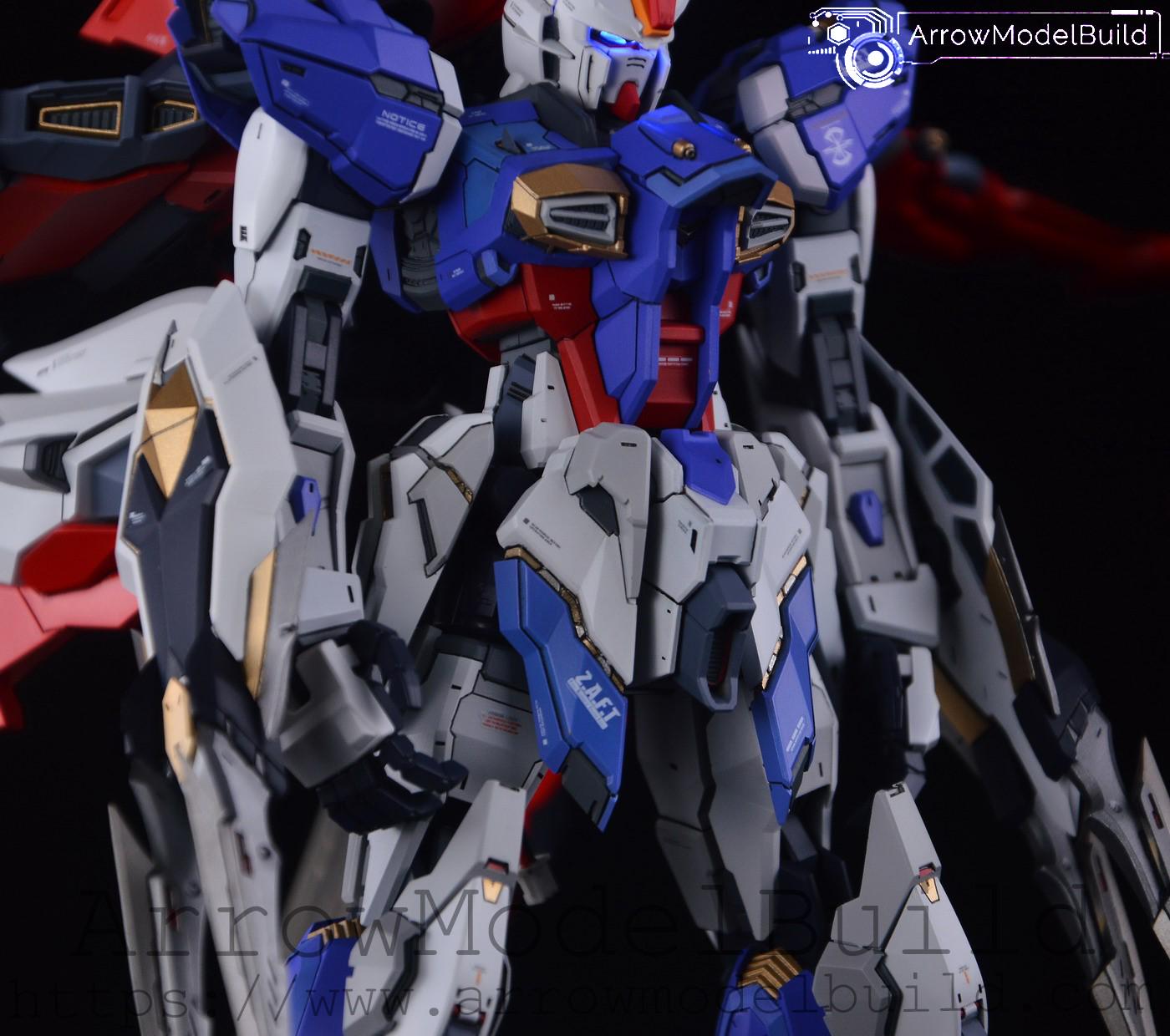Aeromodelbuild Force Impulse Gundam (2.0) With LED and Pilot Built ...