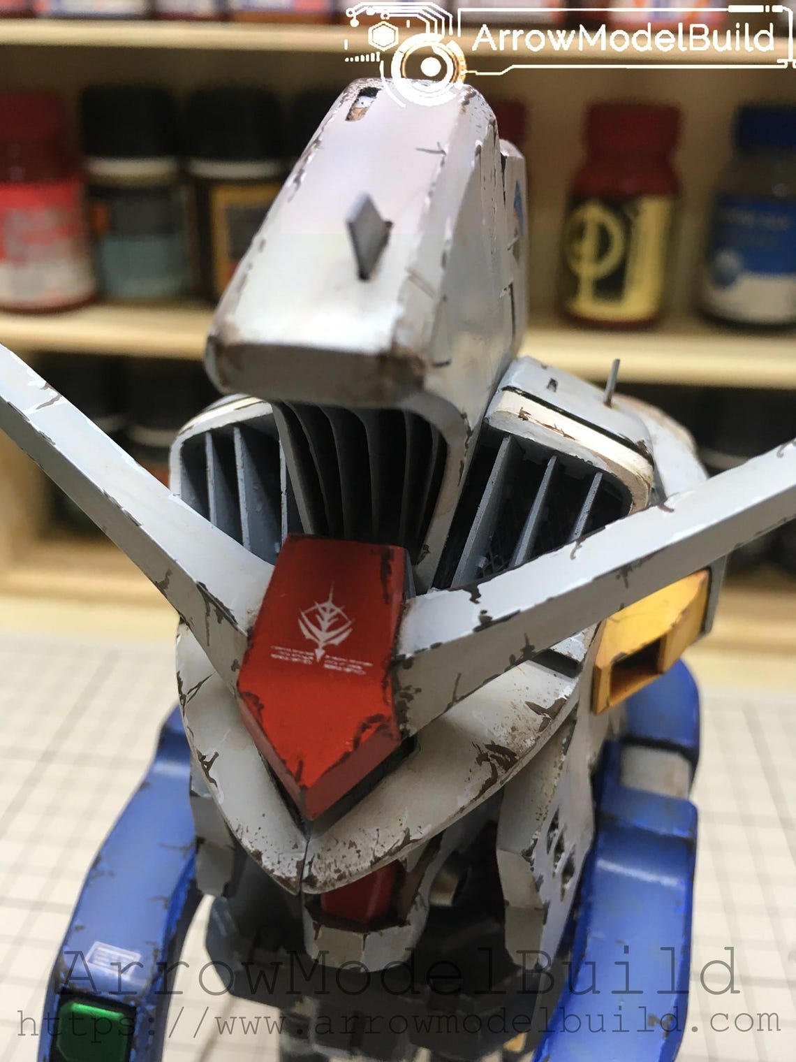 Aeromodelbuild GP02 Gundam Head Built & Painted 1/35 Model Kit - Etsy