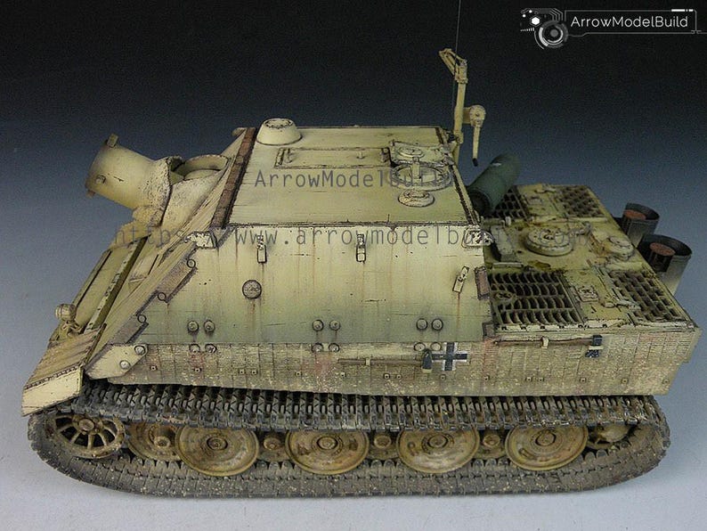 Aeromodelbuild Sturmtiger Tank With Zimmerit Built & Painted 1/35 Model ...