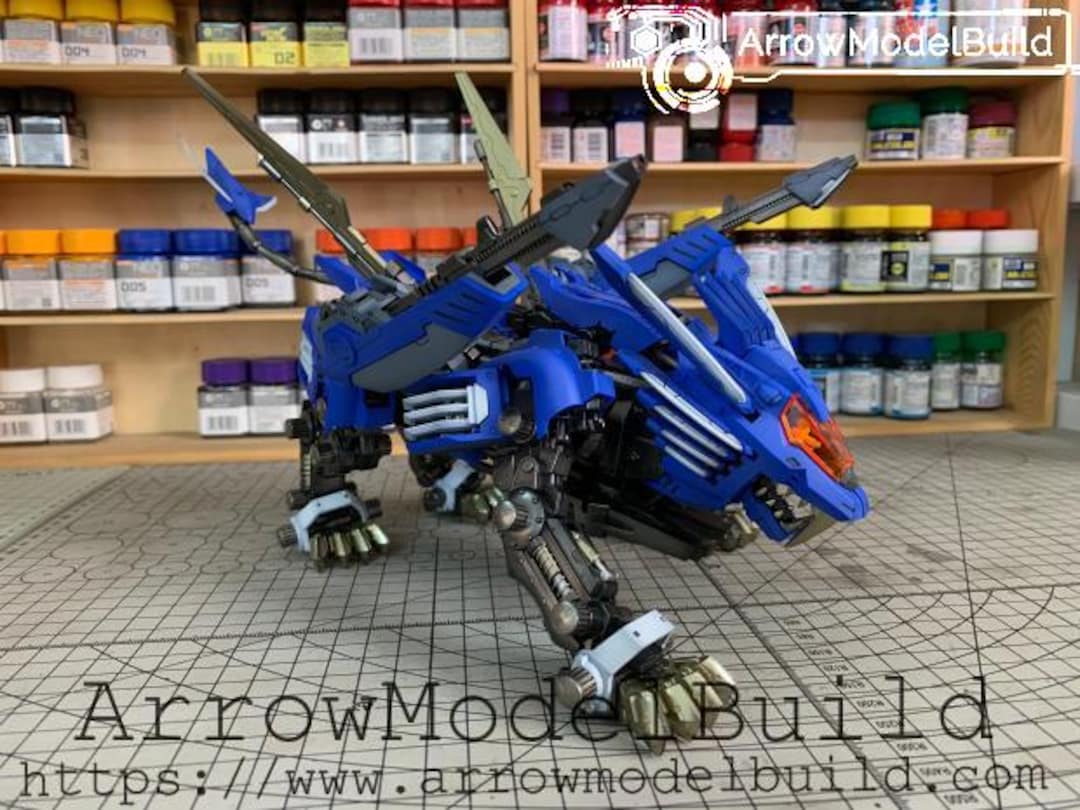 Aeromodelbuild Zoids Blade Liger Built & Painted Model Kit - Etsy