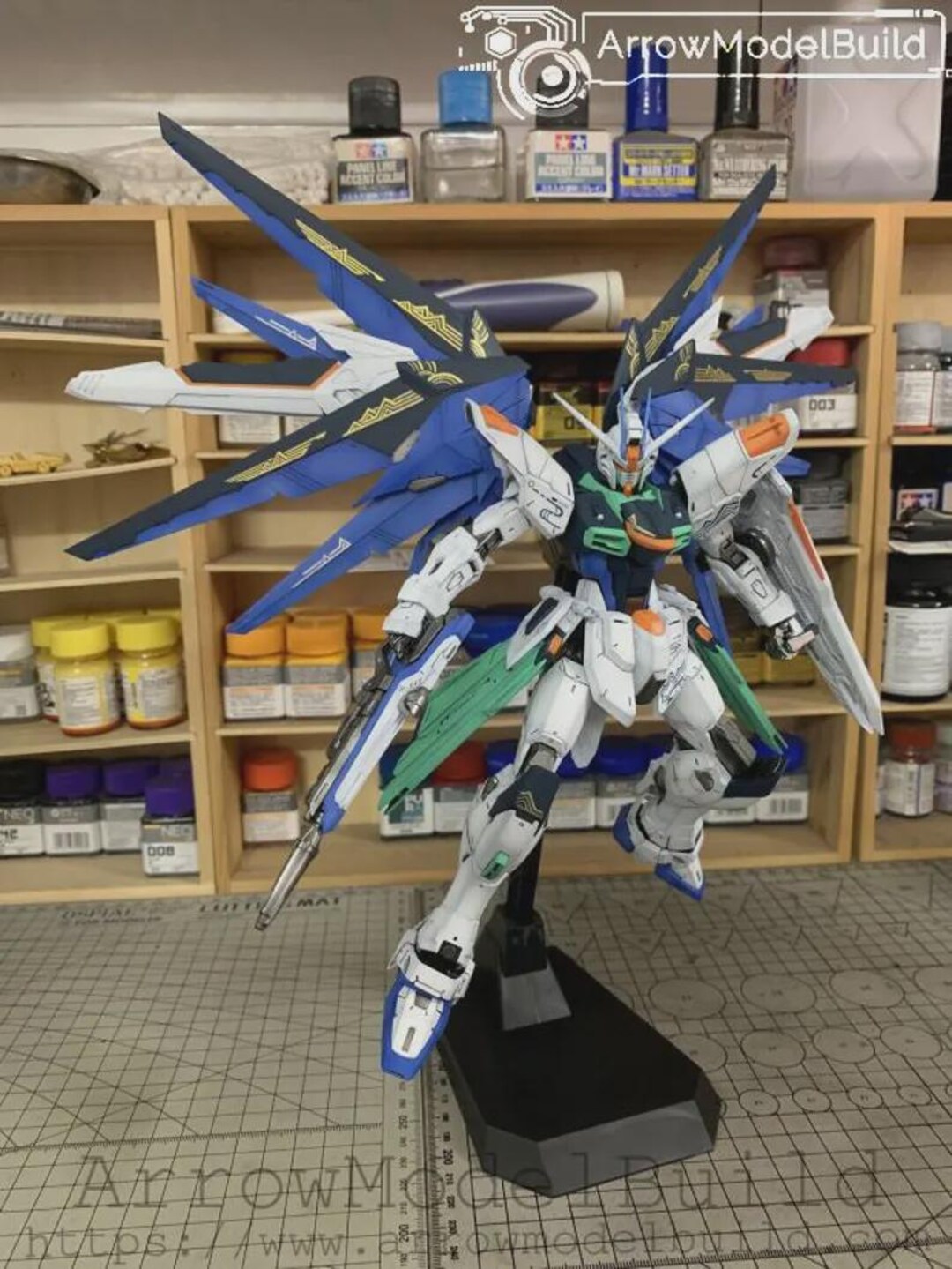 Aeromodelbuild Freedom (collection Edition) Built & Painted MG 1/100 ...