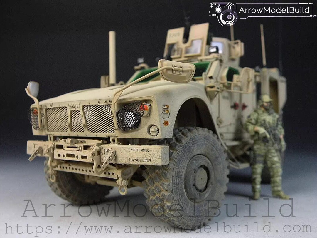Aeromodelbuild Wheatfield MATV Tank Vehicle Built & Painted 1/35 Model ...